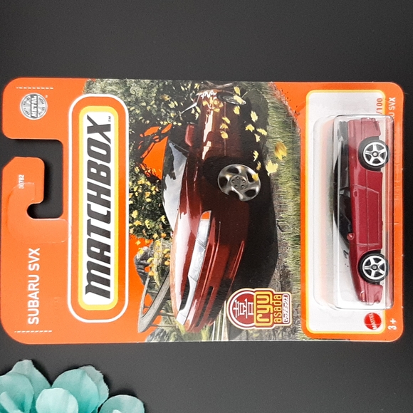 Mattel | Other | Matchbox Subaru Svx 22 Mbx Highway Diecast Car Ryu ...